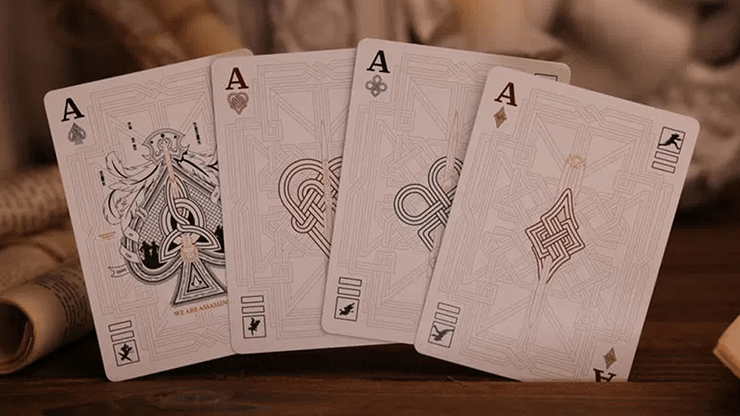 Assassin's Creed Legacy (Hidden Blade) Playing Cards - Brown Bear Magic ...